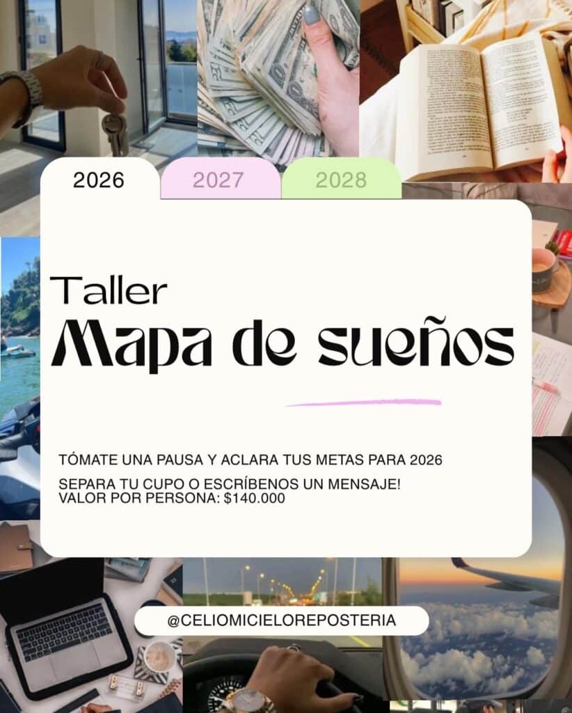 Taller Mapa De Sueños Vivecali